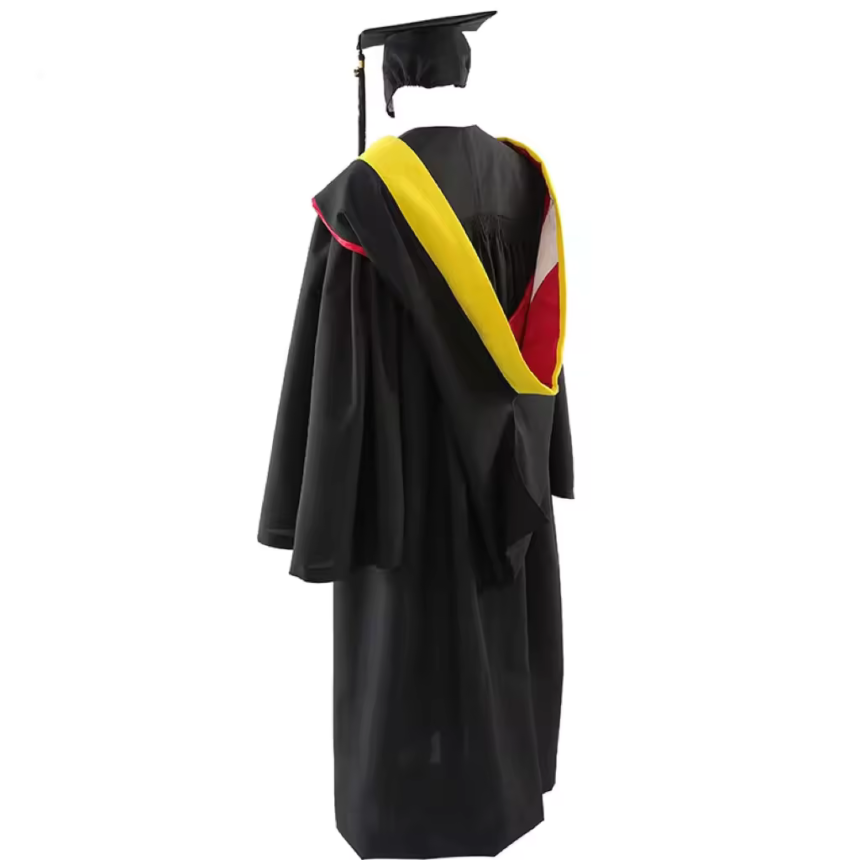 STANDARD GRADUATION GOWN AND HAT FOR HIGHSCHOOL STUDENTS ...